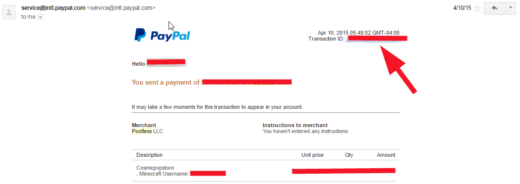 How To Find Your Paypal Transaction Id Knowledgebase