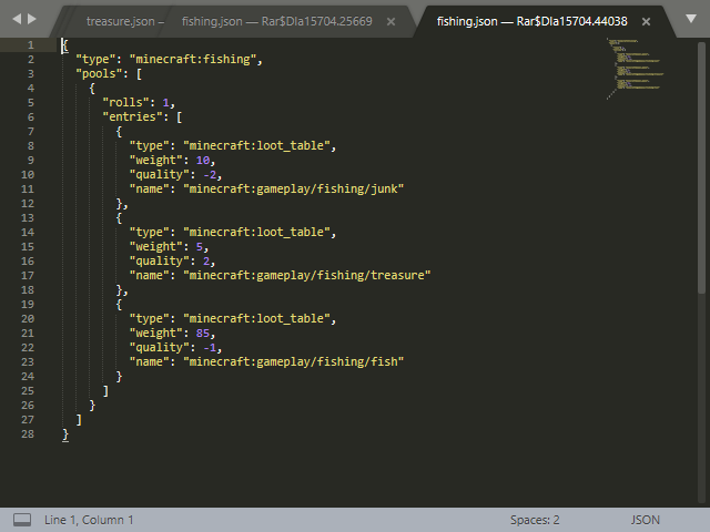Revamping the fishing loot pool : r/TheDataPackHub